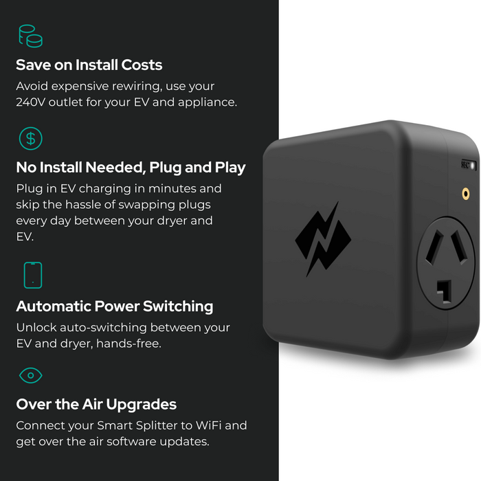 NEMA 10-30 Smart Splitter - EV/Dryer | NeoCharge