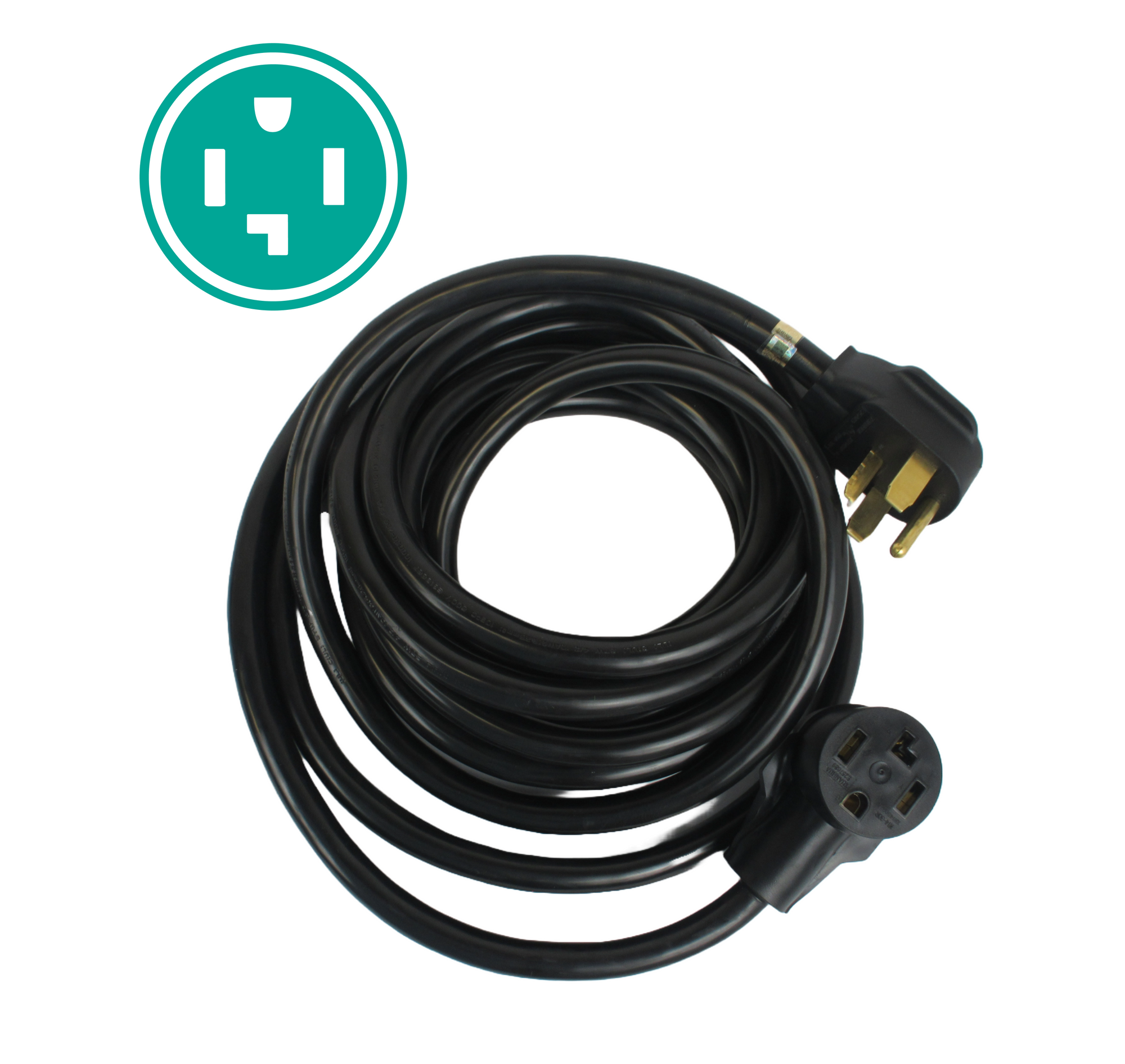 NEMA 14-30 Extension Cord - 25ft | NeoCharge